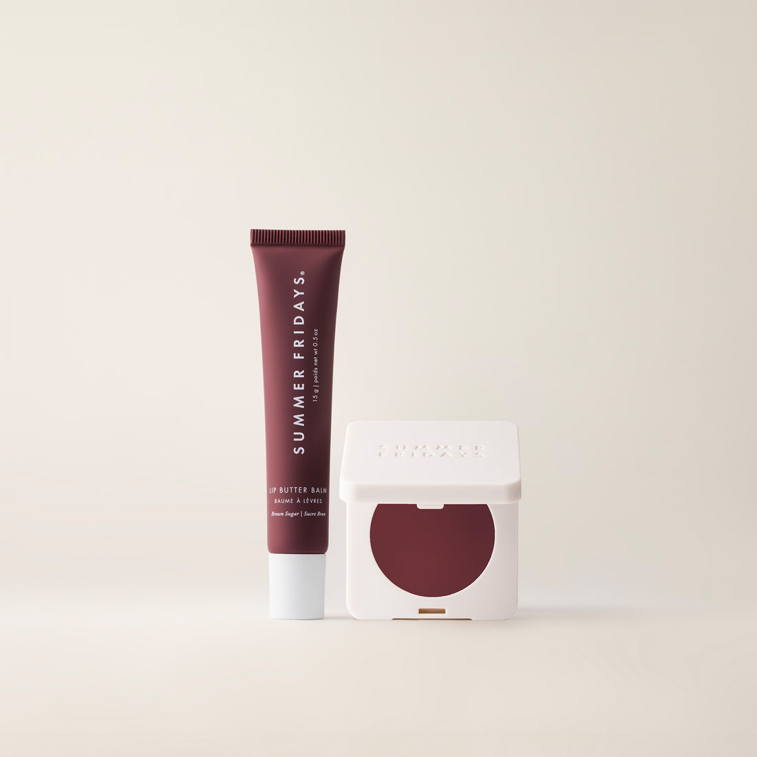 The Blush + Lip Duo, Berry Spritz + Brown Sugar | Summer Fridays