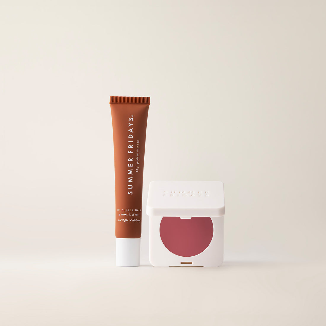 The Blush + Lip Duo, Dusty Rose + Iced Coffee | Summer Fridays