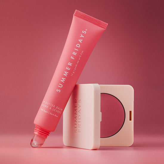 The Blush + Lip Duo, Sweet Rosé + Pink Sugar | Summer Fridays