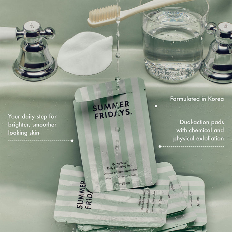 Gentle Reset™ Daily Exfoliating Pads | Summer Fridays