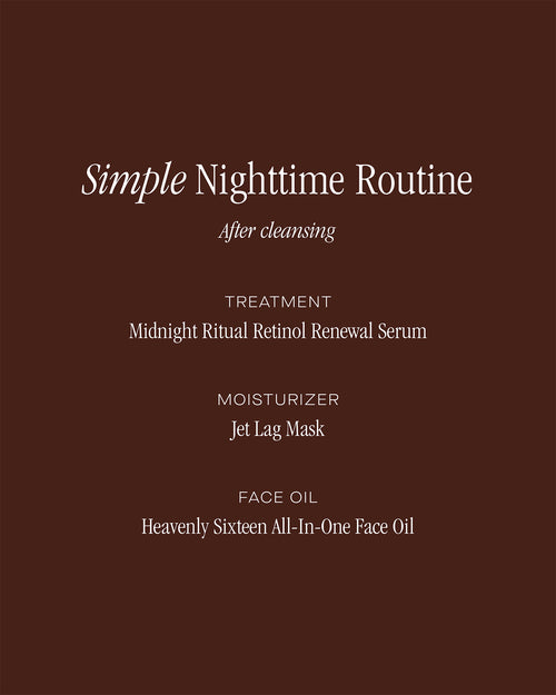 Simple Nighttime Routine | Summer Fridays